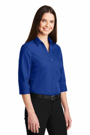 LW102 Women's 3/4 Sleeve Carefree Blouse